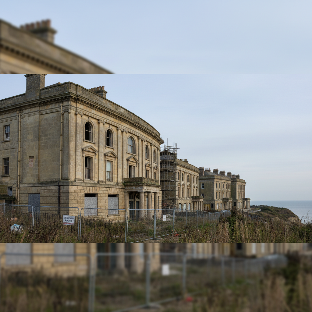 Former Nayland Rock Hotel in Royal Crescent, Margate, where Mick Jagger ...